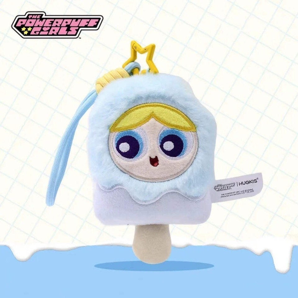 Authentic Powerpuff Girls Summer Popsicle Plush Keychain Blossom ...