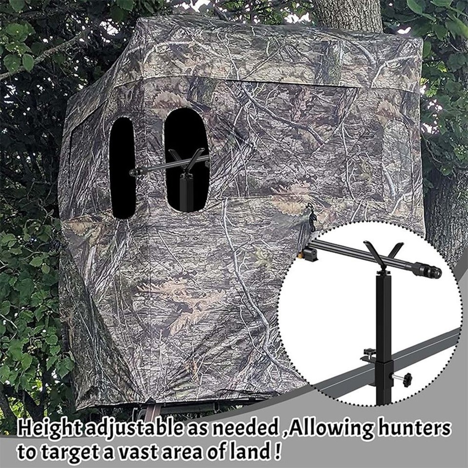 Hunting Rest Tree Stand Portable, Height Angle Adjustable U5I63997 ...