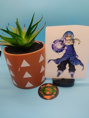 (4.5 Inches) Rimuru Tempest - Water-Resistant Vinyl Sticker | eBay