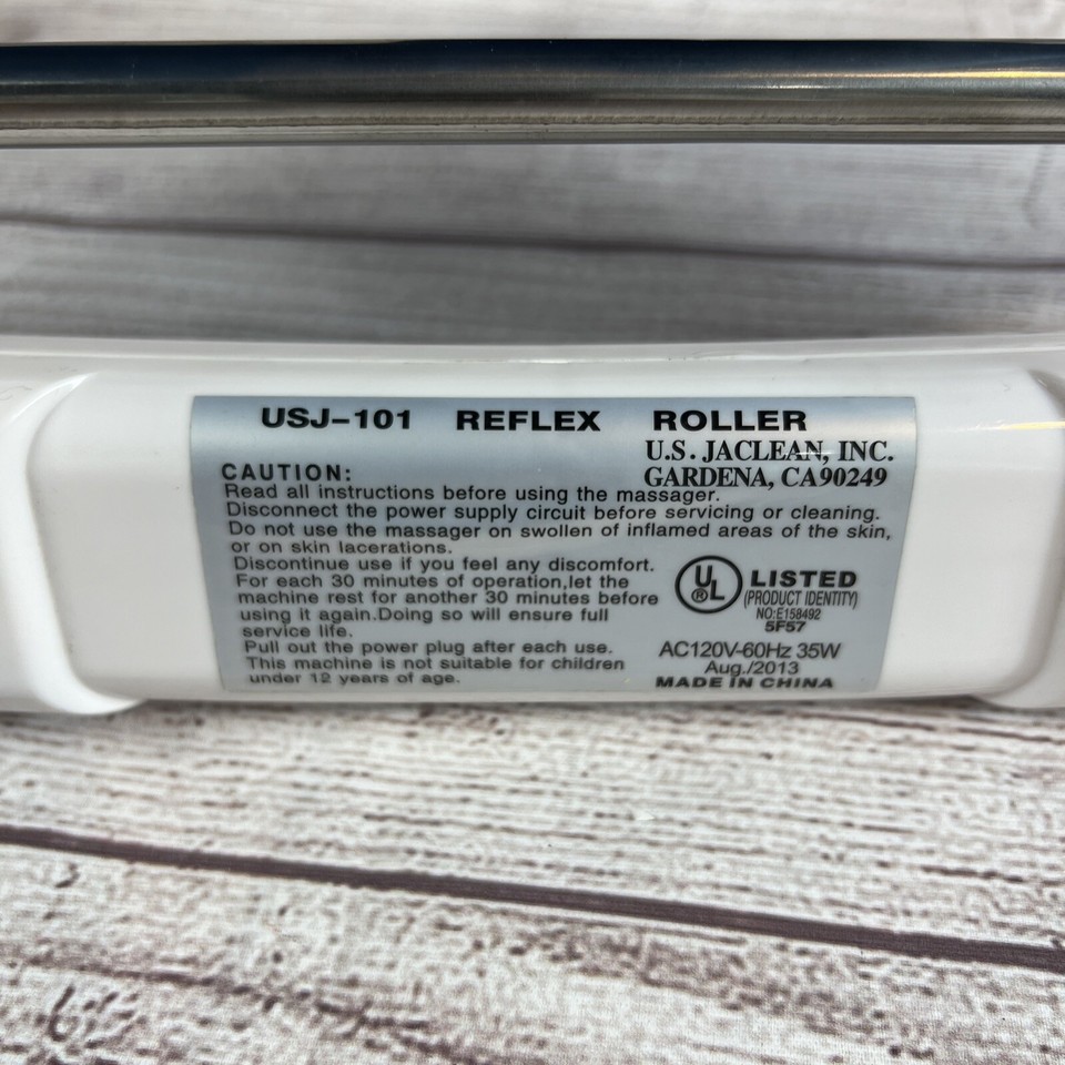 Jaclean Reflex Roller USJ-101 Electric Shiatsu Foot Massager TESTED ...