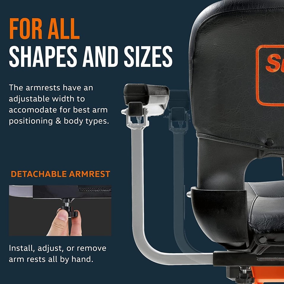 SuperHandy Mobility Scooter Seat Upgrade (Seat + Armrest Only) - For ...