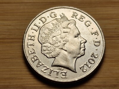 2012 10p - Royal Shield / Elizabeth II - Circulated Coin / TEN PENCE | eBay