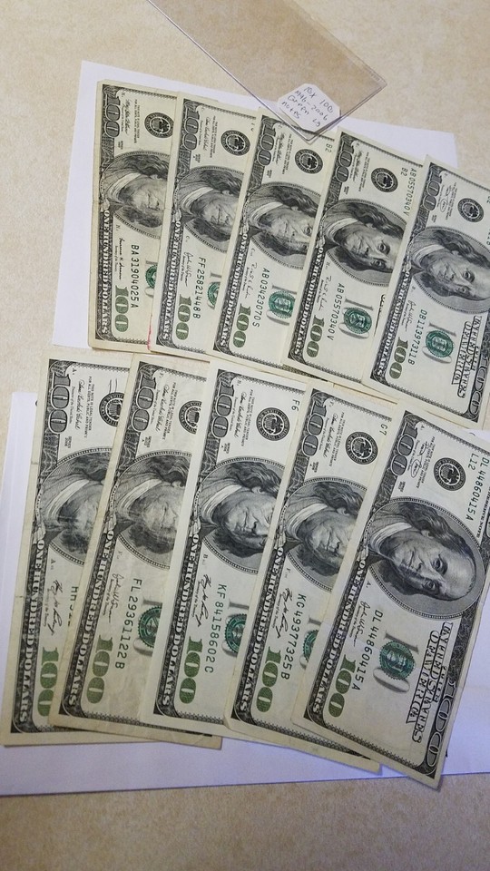 3x Normal Regular Bank Packs ($300) $100 Ea 1 Dollar Bills. Circulated ...