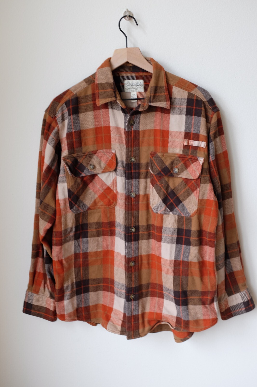 Cabela's Roughneck Logger Flannel Work Shirt Jac Jack… - Gem