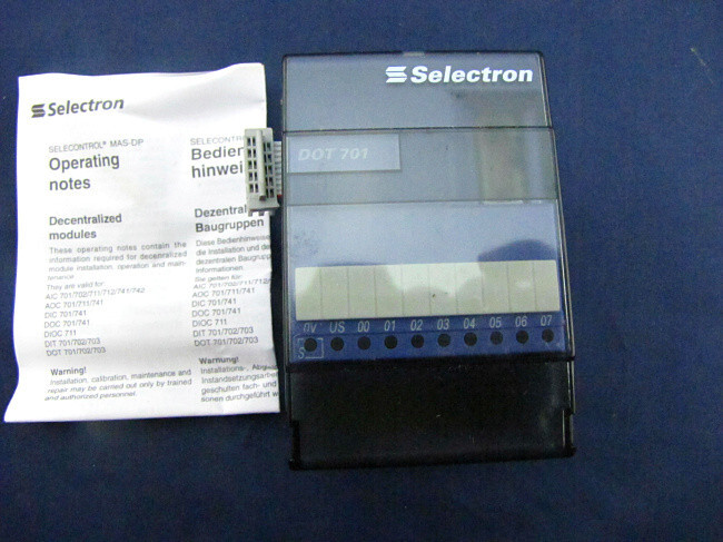 Selectron ,SELECONTROL MAS ,DOT 701 ,CH-3250 LYSS,new | eBay