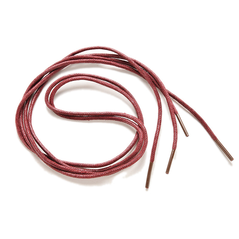 3Pair 6pcs Shoe Laces Round Cotton Waxed Dress Boots VARIOUS COLORS 27 ...