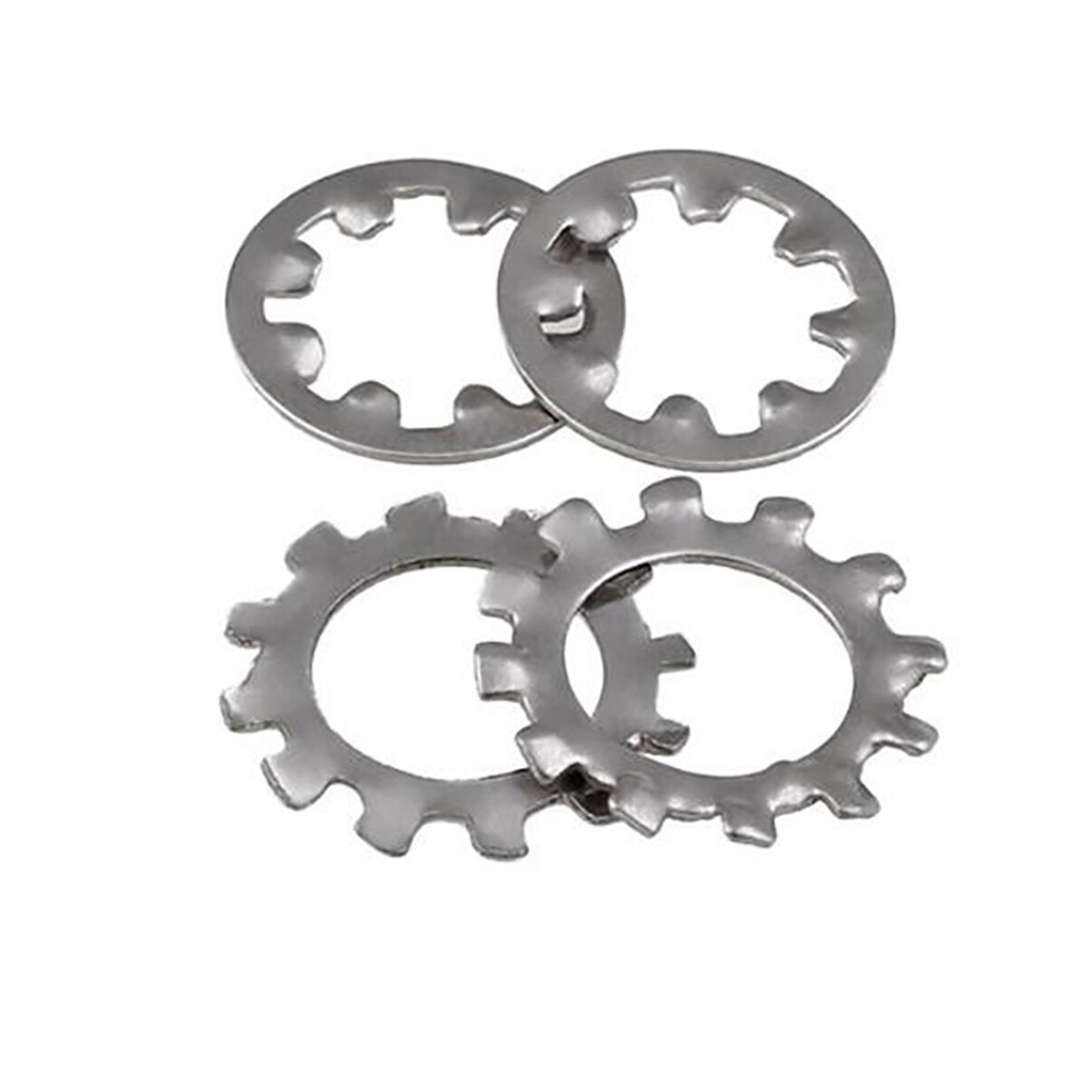 A2 Stainless - Internal & External Tooth Shakeproof Lock Washers M3/4/5 ...