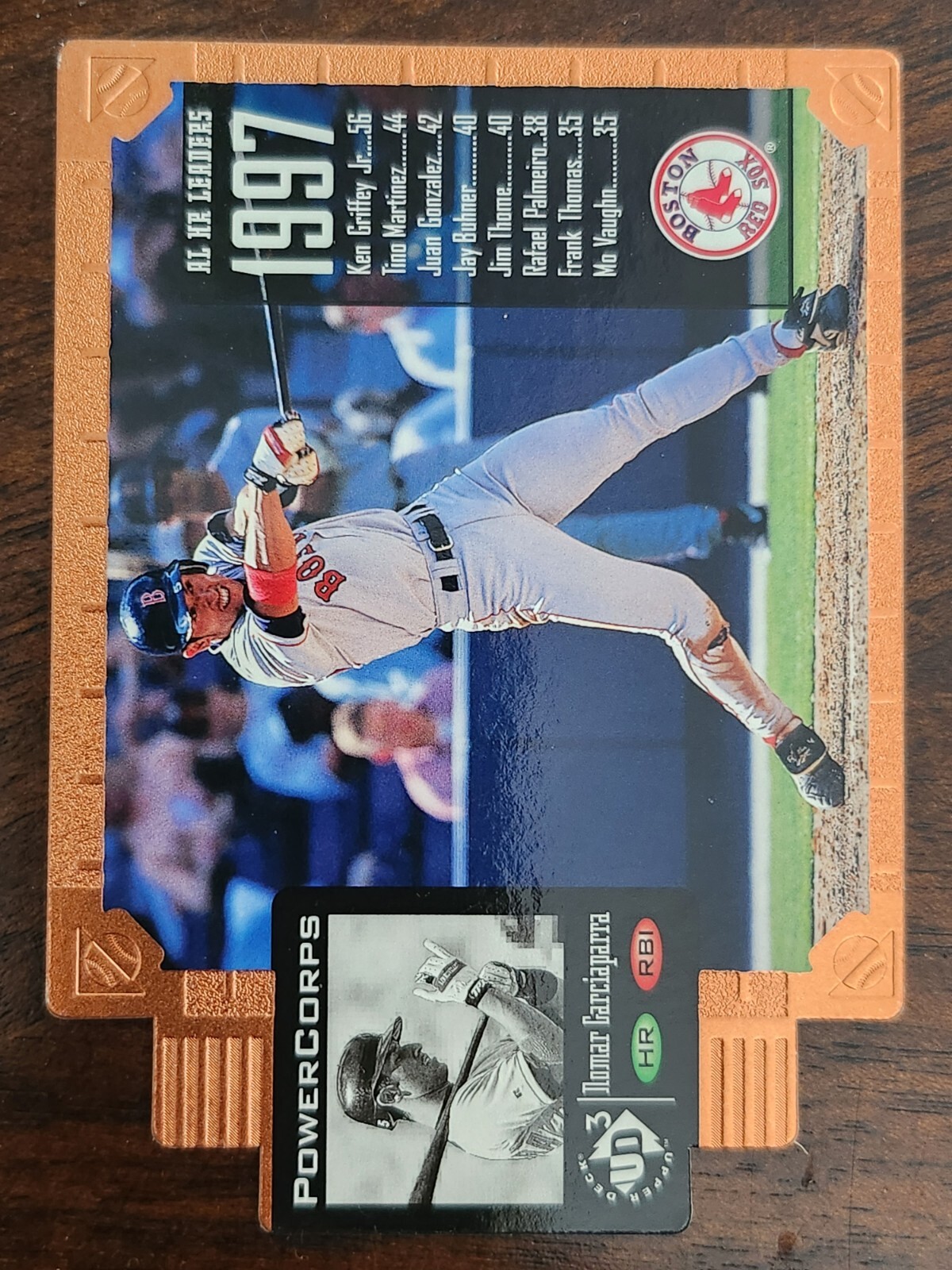 1998 Upper Deck UD3 - Power Corps Nomar Garciaparra #125 Die-Cut /1000 ...