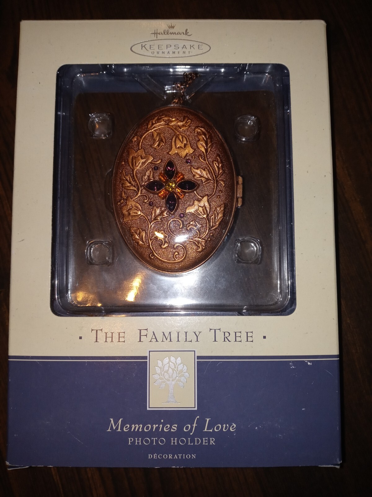 Hallmark Keepsake THE FAMILY TREE Memories of Love Photo Frame Ornament ...
