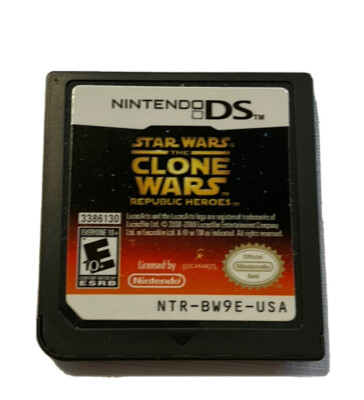 Nintendo DS Star Wars Clone Wars Republic Heroes Game 2009 | eBay
