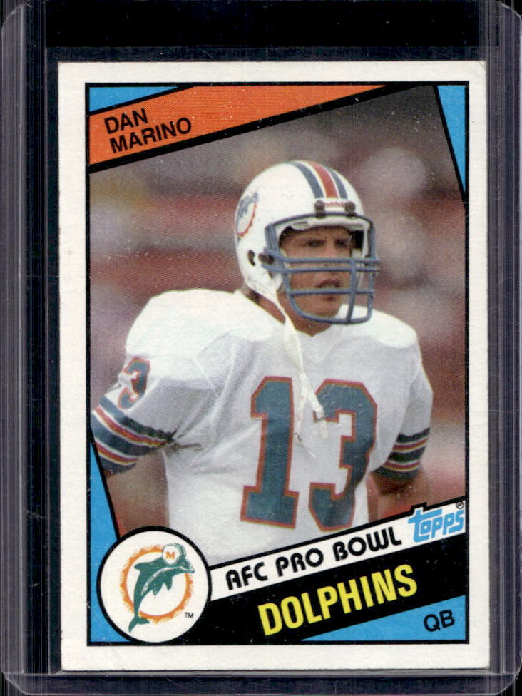 1984 Topps Dan Marino Pro Bowl Rookie RC #123 Dolphins | eBay
