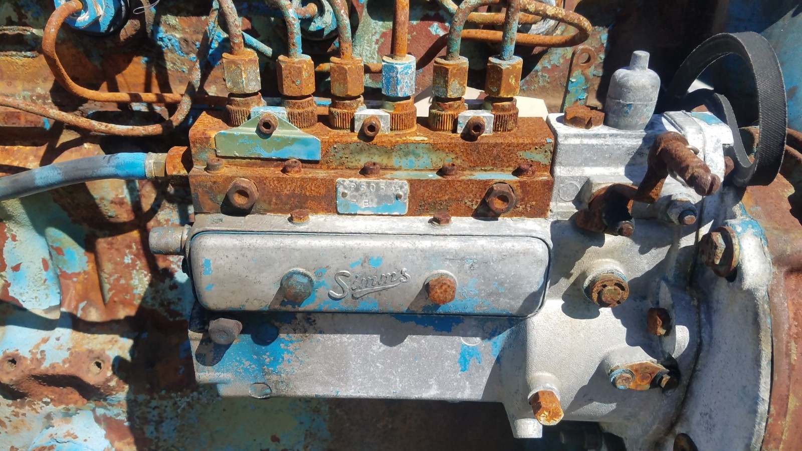 Ford Dorsett 2715E / 6D380, Marine Diesel Engine, 120HP | eBay