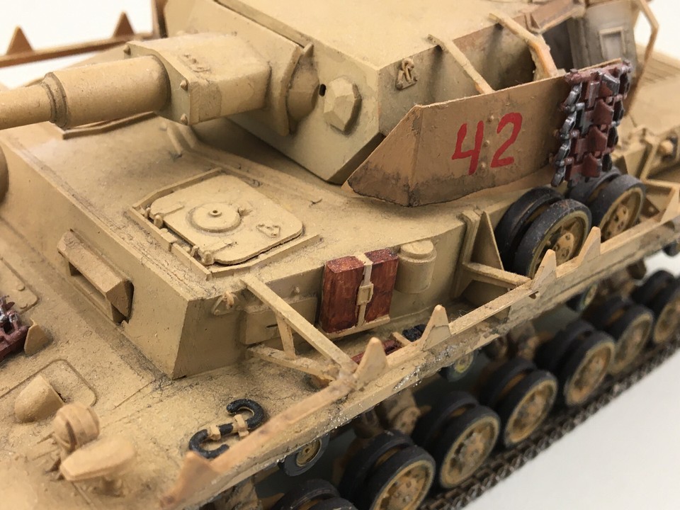 Built 1/35 Scale Tank Pz.Kpfw. IV Ausf.J Dragon, World War II, German ...