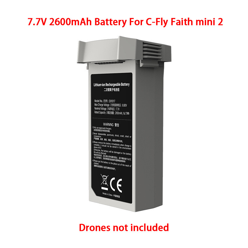 Original 7.7V 2600mAh Battery Accessory for CFLY Faith Mini 2 Drone ...