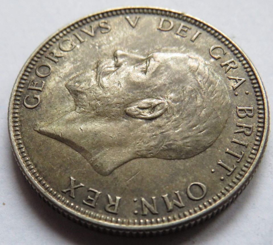 1936 King George V Silver One Florin Coin - Great Britain | eBay UK