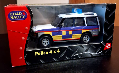 Chad Valley | Toy Police car (4x4) | diecast | Boxed | Good condition ...