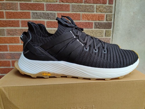 Men's sz 13 MERRELL Embark Lace Eco Dye Blk Athletic Trainer Shoes ...