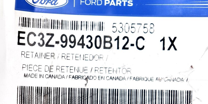 NEW OEM Ford Tailgate Hinge Retainer EC3Z-99430B12-C F250 F350 F450 ...