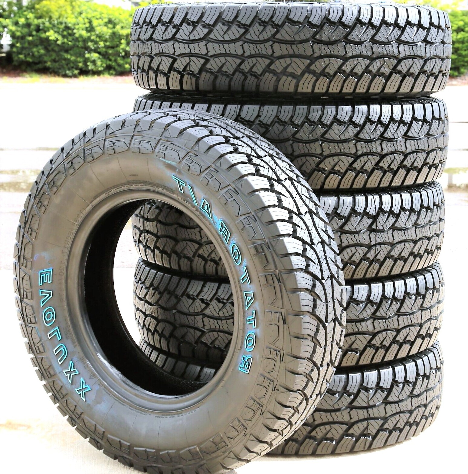 6 Tires LT 235/80R17 Evoluxx Rotator A/T AT All Terrain Load E 10 Ply ...