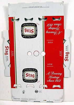 Old Stag Beer Stag Brewery Since 1851 8/12oz Bottle Package Belleville ...