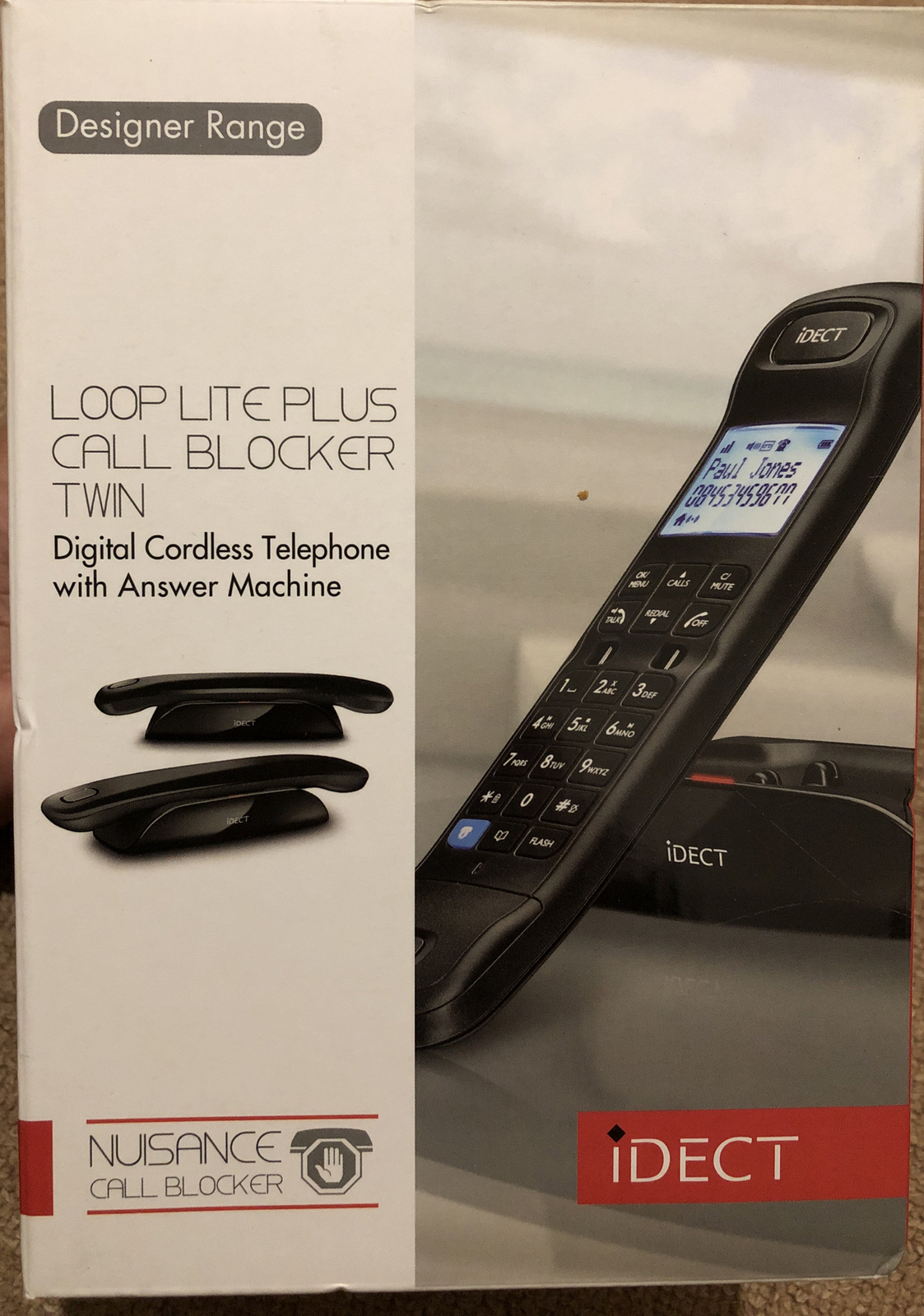 Binatone+660210110001+I-dect+Loop+Lite+Plus+Cordless+Phone+- for sale ...