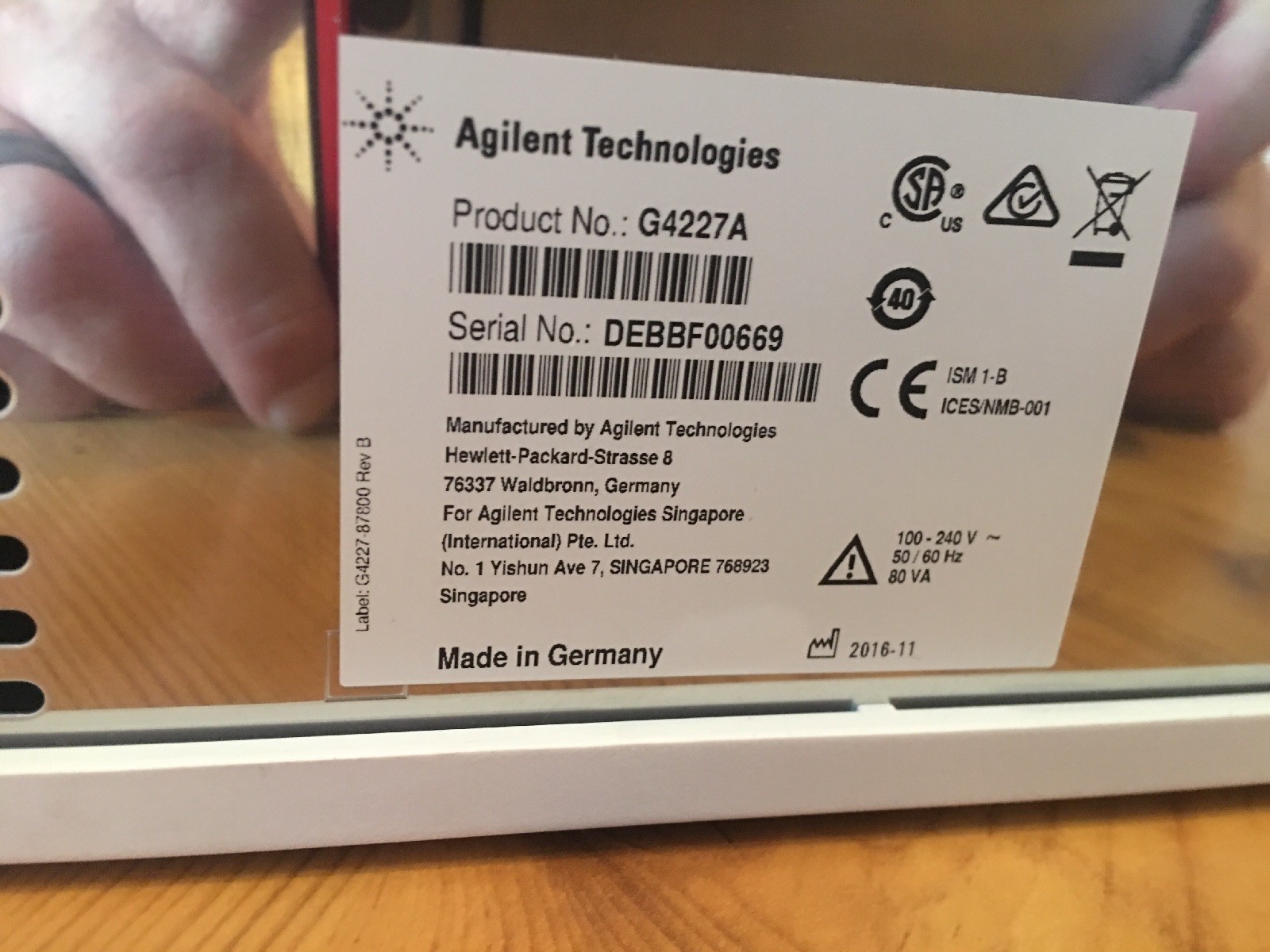 Agilent 1290 1200 G4227A HPLC Flexcube Infinity Flexible Cube NICE ...