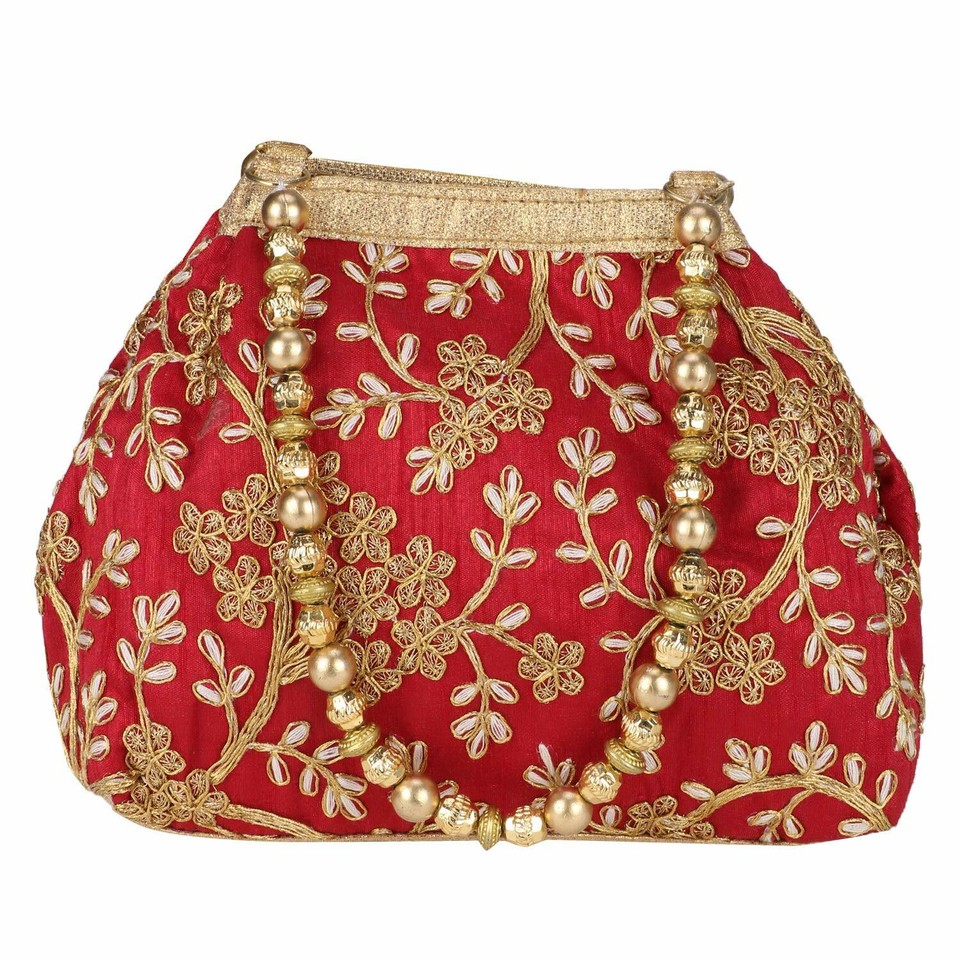 New Traditional Ethnic Women Potli Clutch Bag Handbag | eBay