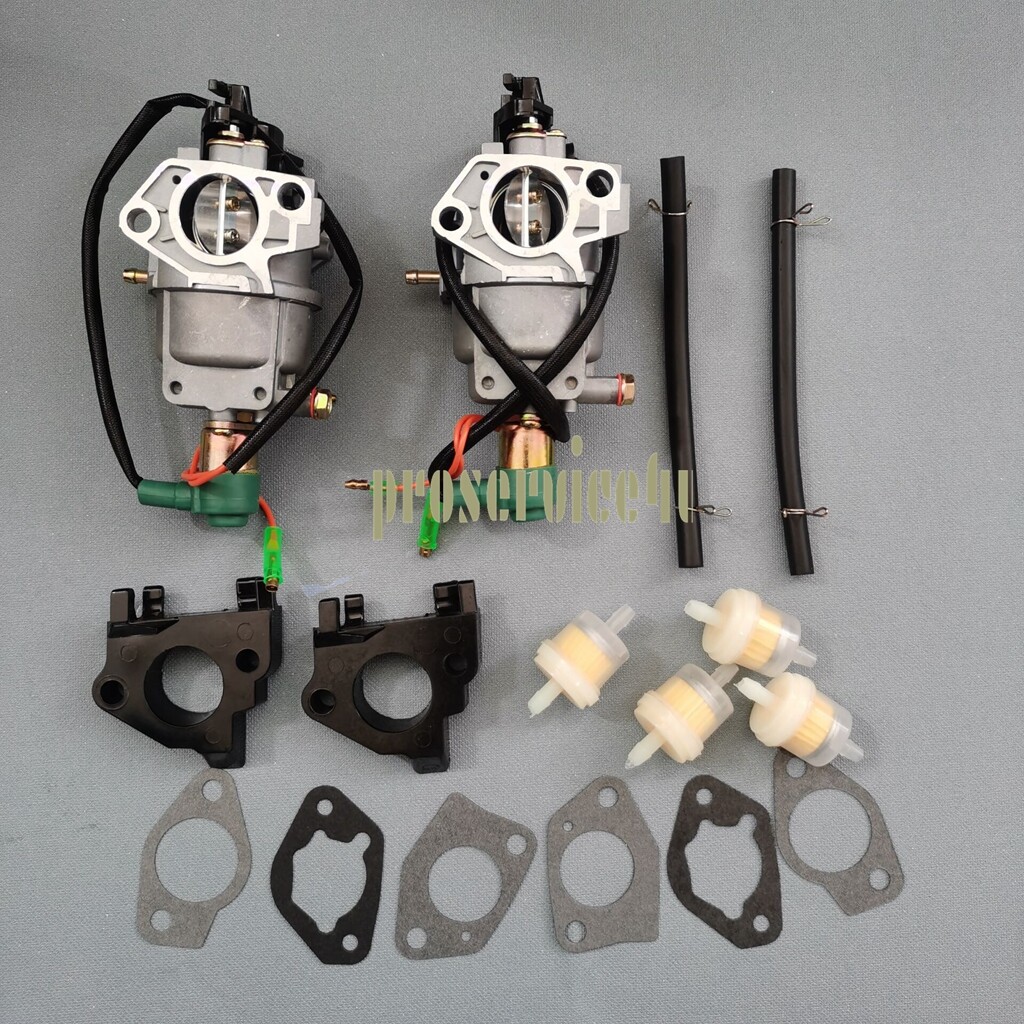 2X Carburetor Power Pro Generator 7000 9000 9000E 56900 56551 56680 ...
