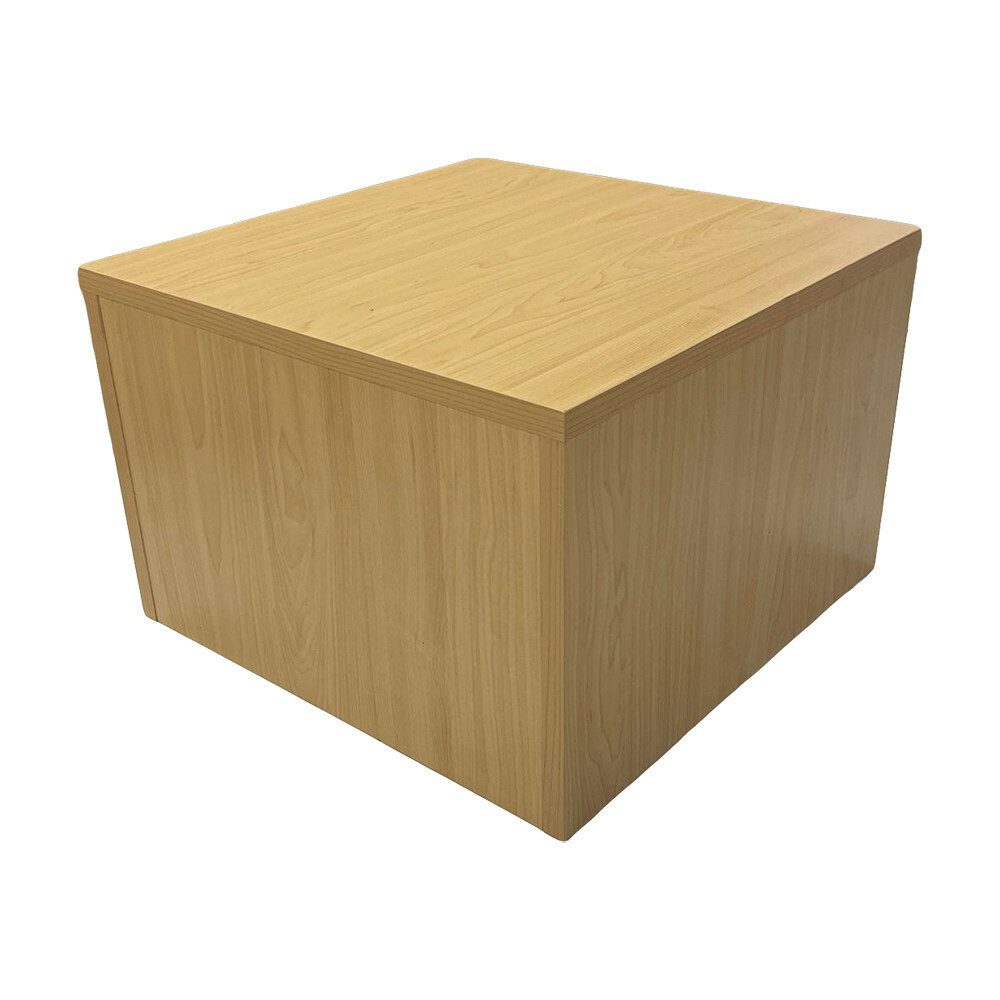 18x18x12 Maple Pedestal Cube Gallery Display Sculpture Stand ...