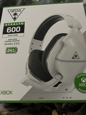 Turtle Beach Stealth 600 Over the Ear Headsets - White (TBS-2335-01 ...