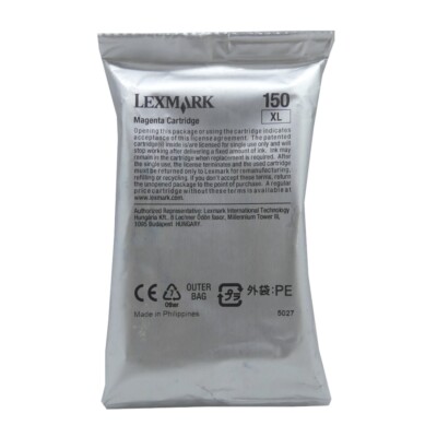 Original Lexmark Cartouches D'Encre 150 XL Magenta pour Pro 715 910 915 | eBay