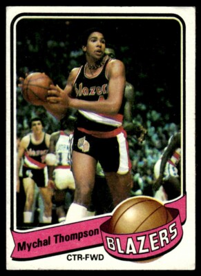 1979-80 Topps Vg Mychal Thompson Rookie Portland Trail Blazers #63 | eBay