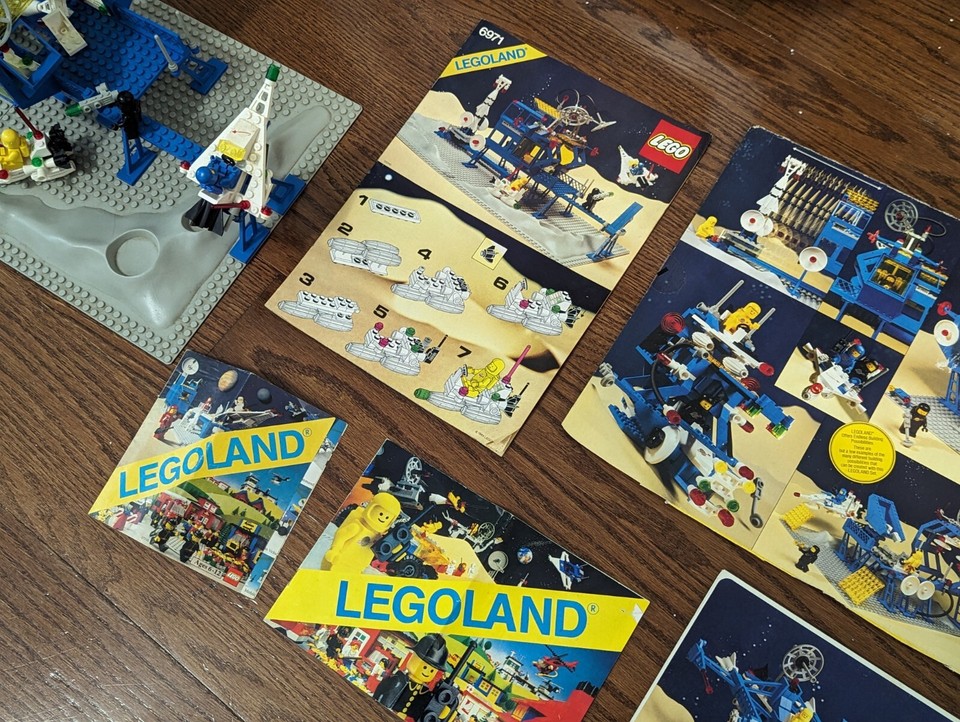 Rare, Vintage Space Lego: Inter-Galactic Command Base # 6971 - 99% ...