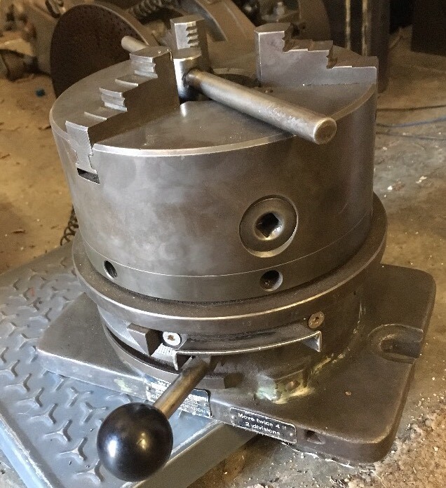 Walter DAPRA 8" Super Spacer Rotary Indexer Chuck Machinist Milling ...