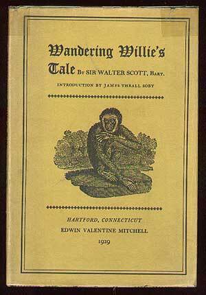 Sir Walter SCOTT / Wander Willie's Tale 1st Edition 1929 | eBay