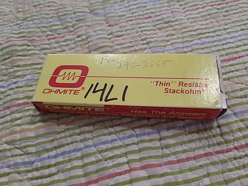 OHMITE F55J5R0 RESISTOR 55 WATTS 5.0 OHMS | eBay