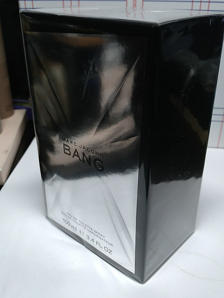 Marc Jacobs BANG Eau De Toilette Cologne Spray Men 3.4oz 100ml RARE ...