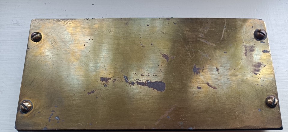 Trench Art(?) Brass Cribbage (Crib)Board Handmade WW2 | eBay UK