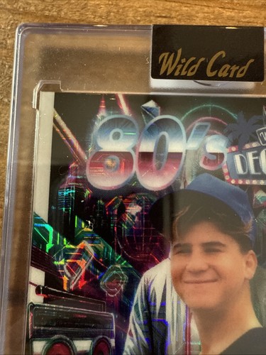 2024 Wild Card - Jason Hervey, #D180W7 -JH - 80's Decades, 1 of 1 ...