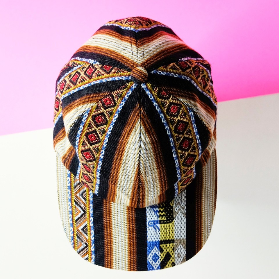 Bohemian Style Baseball Hat Boho Hippie Tribal Reggae Geometry Snapback ...