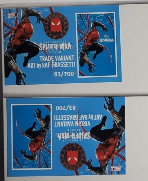 Superior Spider-Man Returns Raf Grassetti Virgin Variant Set Ltd 700 ...