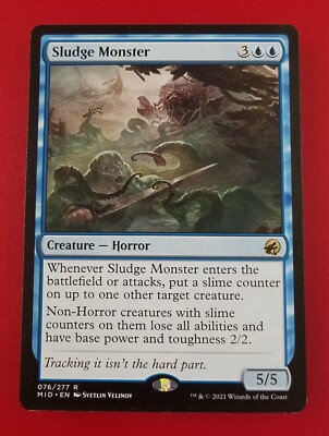 1x Sludge Monster | Innistrad Midnight Hunt | MTG Magic Cards | eBay