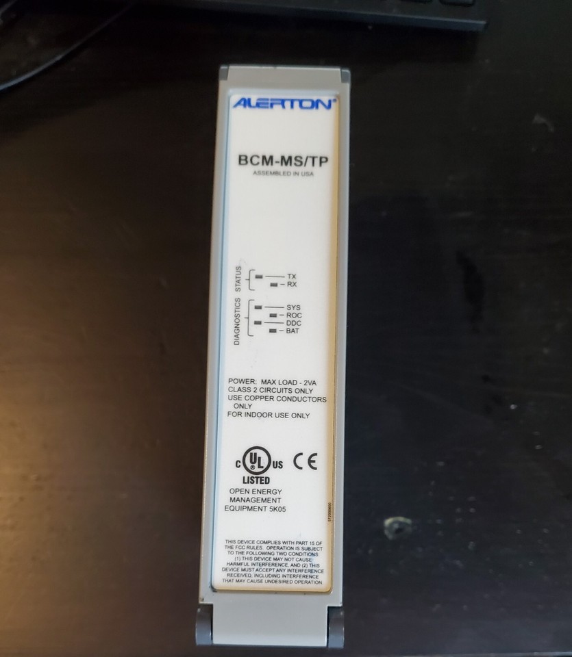 Alerton BCM-MS/TP Bacnet Communication Module Excellent Condition | eBay