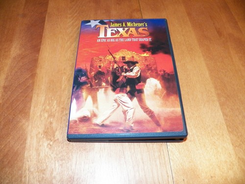 JAMES A. MICHENER'S TEXAS Alamo Sam Houston Jim Bowie Texans CHARLTON ...