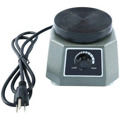 4" Round Dental Lab Oscillator Variable Speed Shaker Mixing Plaster ...