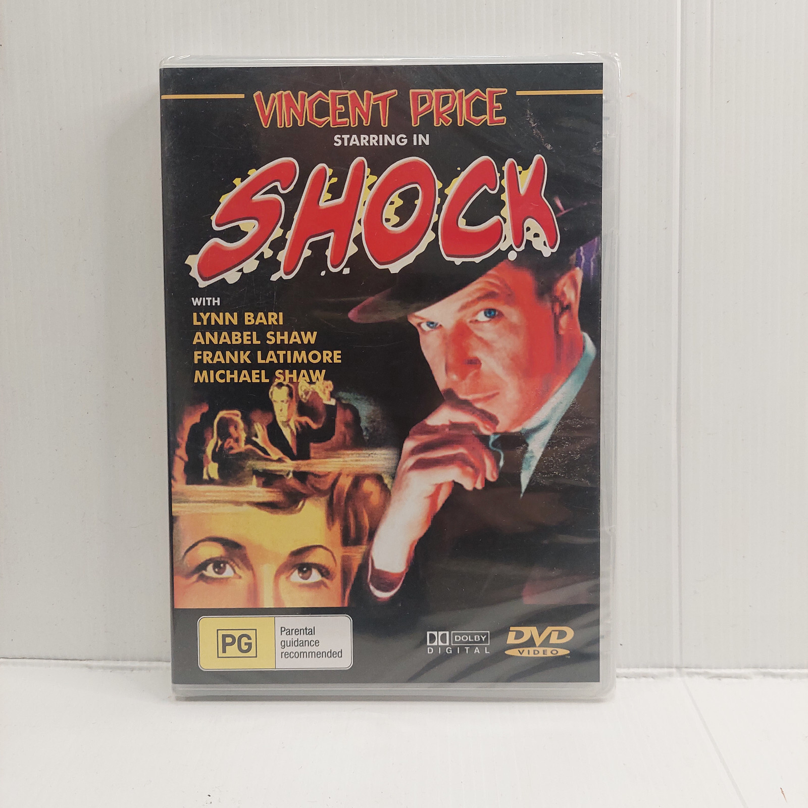 Shock DVD Vincent Price - BRAND NEW SEALED - Region All - Free Postage ...