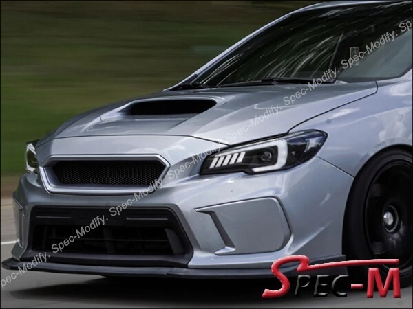 CS Style Painted K7X Blue Front Grille Grill For SUBARU WRX STI 2018 ...