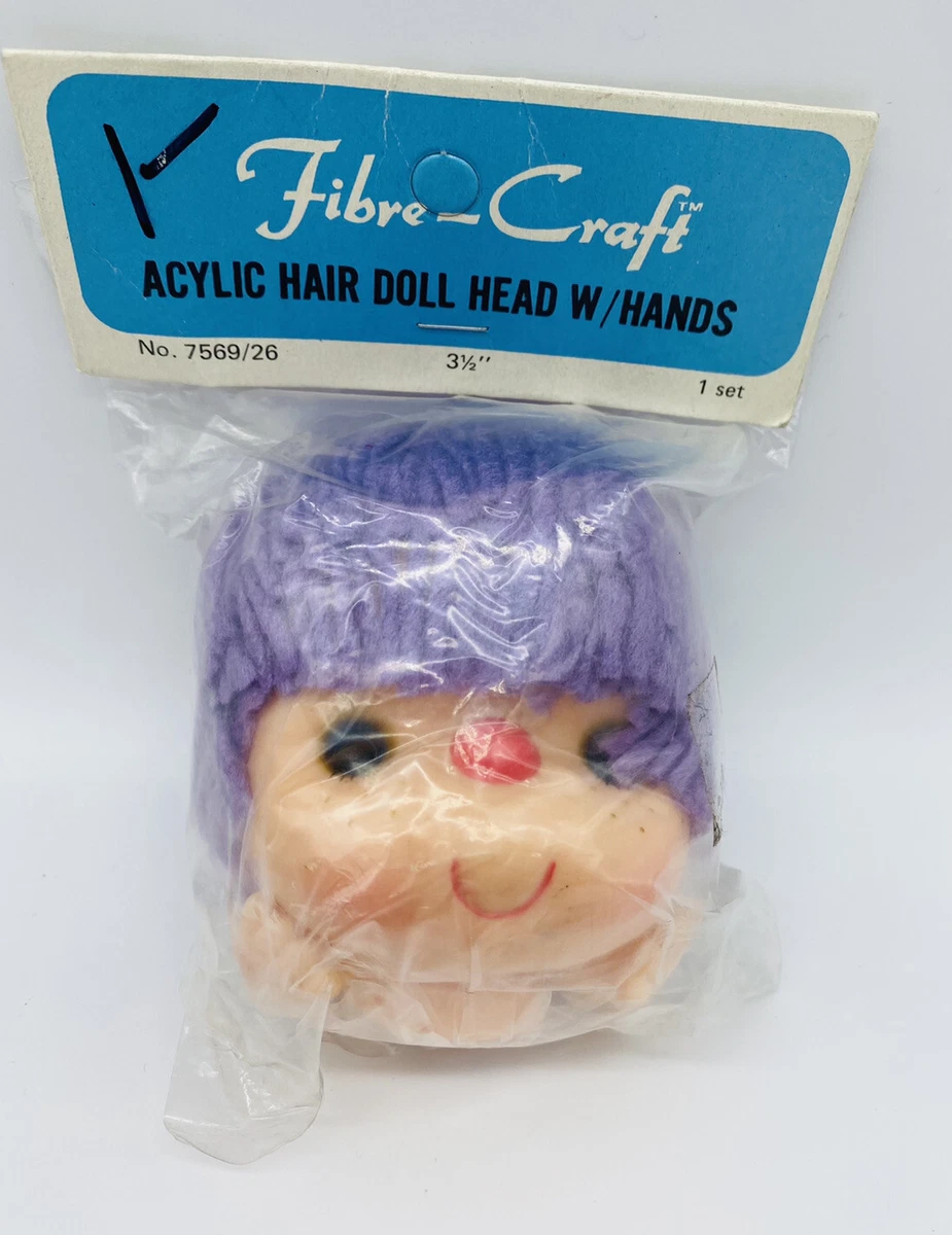 Craft Doll Heads With Hair