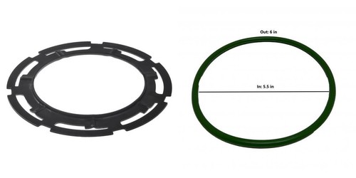 Herko Fuel Tank Lock Ring and O-Ring Set LOCK04_OR2 for GM , Chev 2004 ...