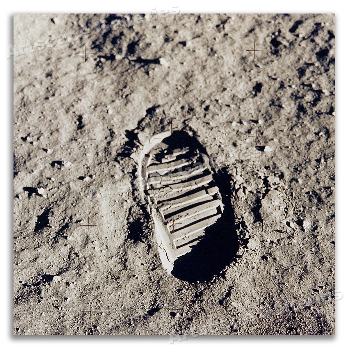 Apollo 11 Moon Footprint